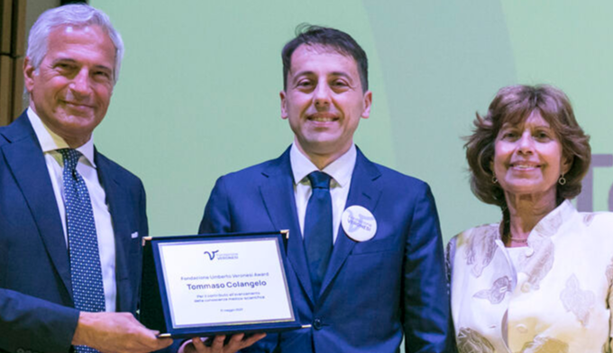 Al biologo Tommaso Colangelo il "Fondazione Umberto Veronesi Award ...